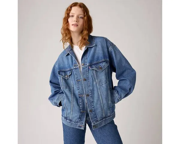 LEVI'S Trucker Jacket - Worn In Medium Indigo