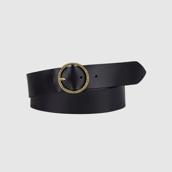LEVI'S Leather Belt - Black