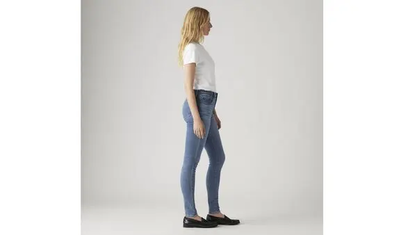 LEVI'S 721 High Rise Skinny Jeans - Blue Wave