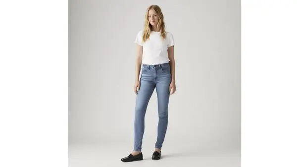 LEVI'S 721 High Rise Skinny Jeans - Blue Wave