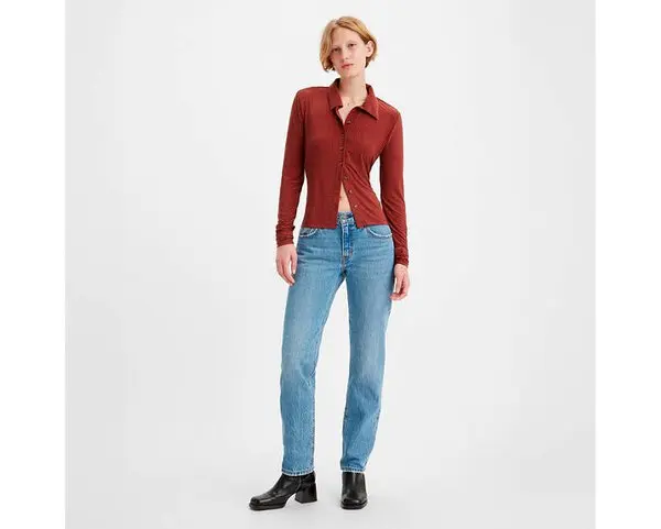 LEVI'S Middy Straight Leg Jeans