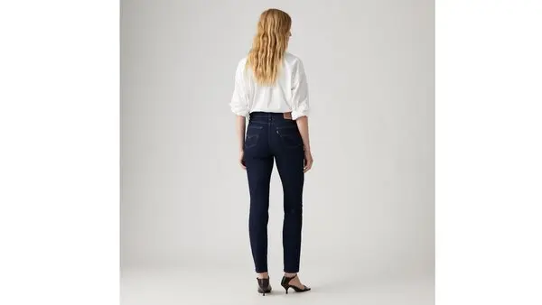 LEVI'S 724 High-rise Slim Straight Jeans - Cast Shadows