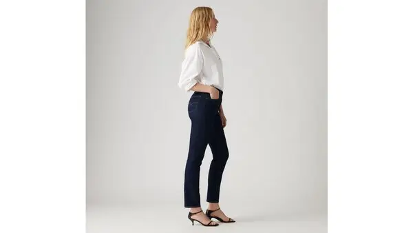 LEVI'S 724 High-rise Slim Straight Jeans - Cast Shadows