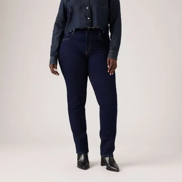 LEVI'S 724 High-rise Slim Straight Jeans - Cast Shadows