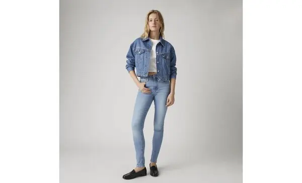 LEVI'S 721 High Rise Skinny Jeans - Blue Wave
