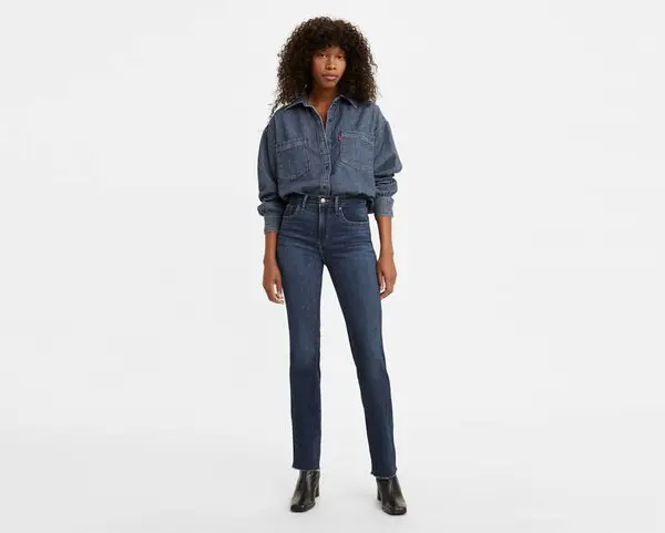 LEVI'S 724 High-rise Slim Straight Jeans - Chelsea Hour