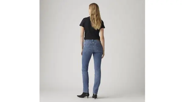 LEVI'S 724 High-rise Slim Straight Jeans - Blue Wave