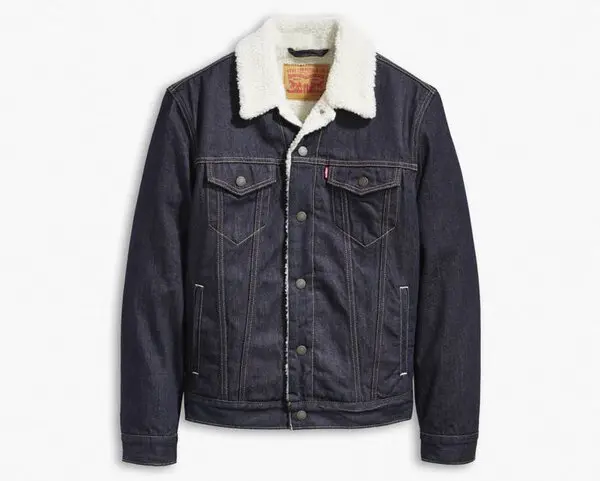 LEVI'S Type Iii Sherpa Trucker Jacket - Juniper Rinse
