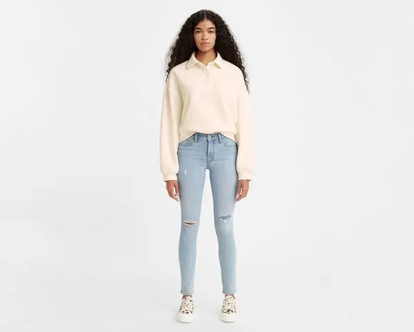 LEVI'S 711 Skinny Jeans - Lapis Stop