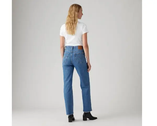 LEVI'S Ribcage Straight Ankle Jeans - Dance Around