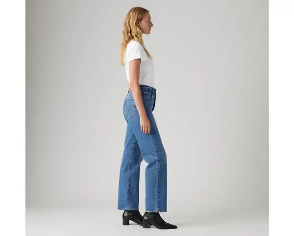LEVI'S Ribcage Straight Ankle Jeans - Dance Around