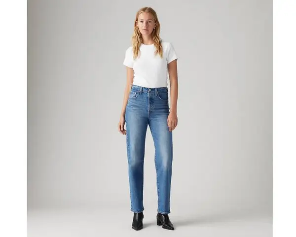 LEVI'S Ribcage Straight Ankle Jeans - Dance Around