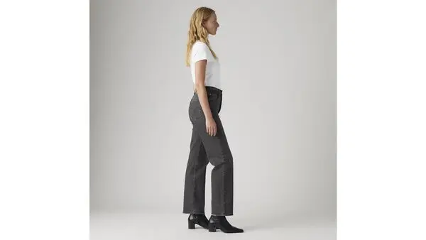 LEVI'S Ribcage Straight Ankle Jeans - Well Worn