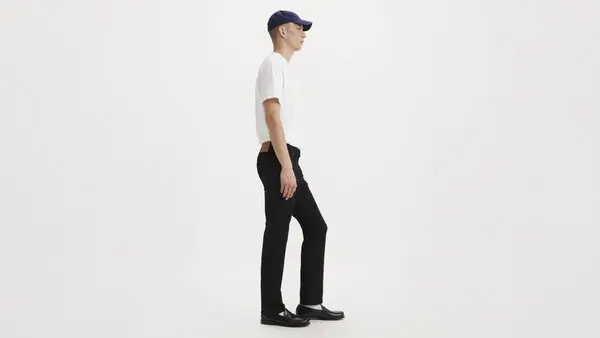 LEVI'S 514 Straight Fit Jeans - Black Leaf