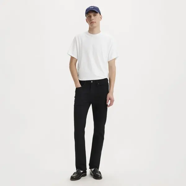 LEVI'S 514 Straight Fit Jeans - Black Leaf