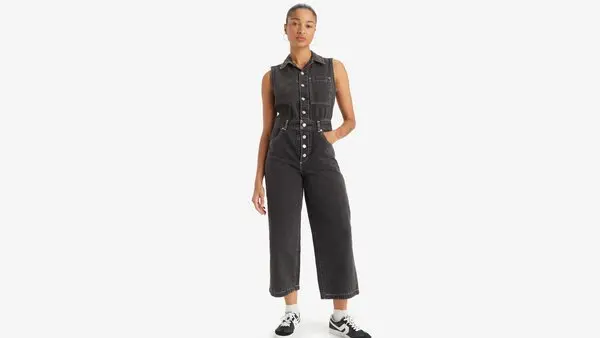 LEVI'S Sleeveless Cotton Jumpsuit - Thank You Very Little