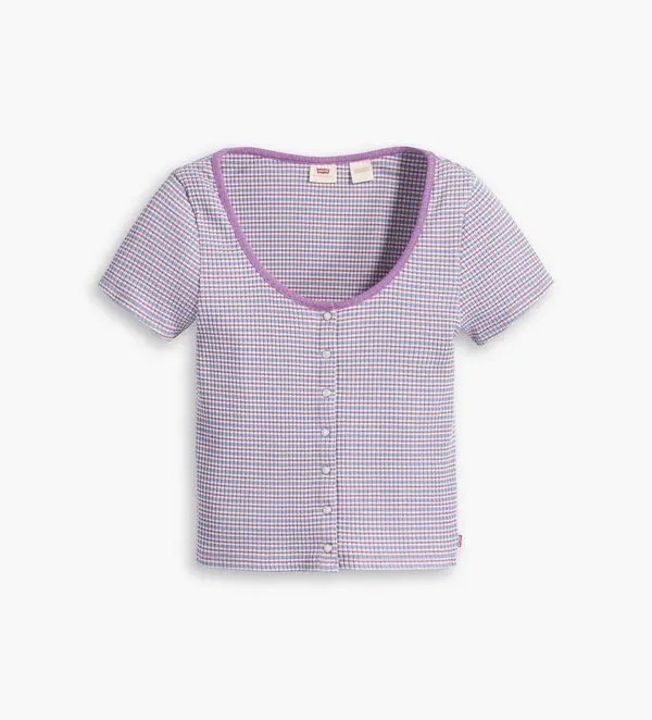 LEVI'S Britt Snap Front Top