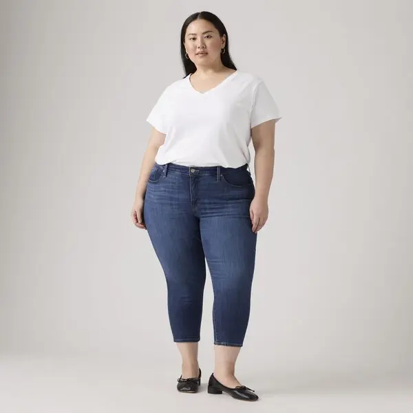 LEVI'S 311 Shaping Skinny Capri Jeans - Lapis Amidst