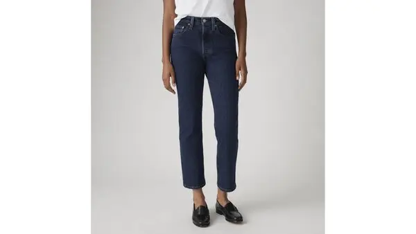 LEVI'S 501 Original Cropped Jeans - Salsa