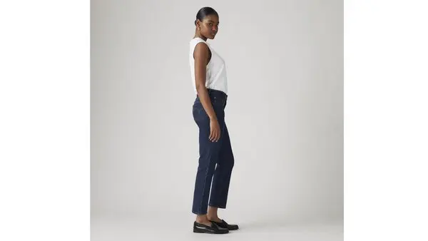 LEVI'S 501 Original Cropped Jeans - Salsa