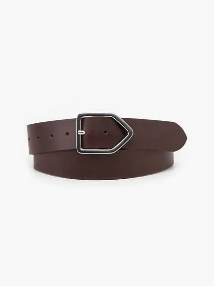 LEVI'S Geometric Leather Belt