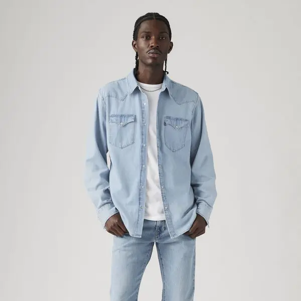 LEVI'S Classic Western Standard Fit Shirt - Franklin Stonewash