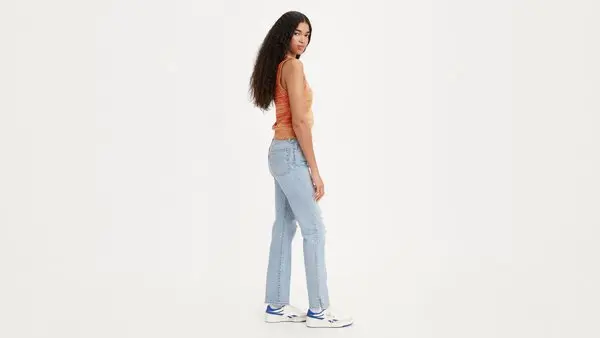 LEVI'S 501 Original Fit Jeans - Destructed Light Indigo