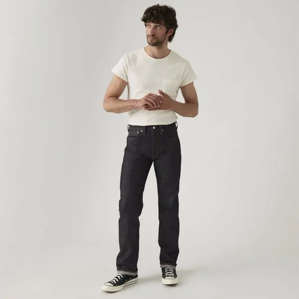 LEVI'S 1947 501 Original Fit Jeans - Dark Indigo Organic