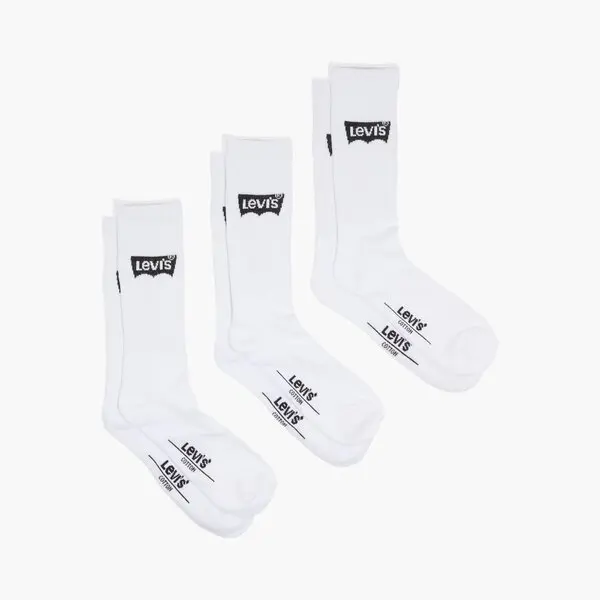 LEVI'S Regular Cut Housemark Socks