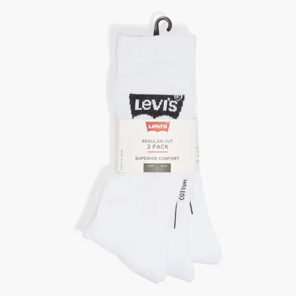 LEVI'S Regular Cut Housemark Socks