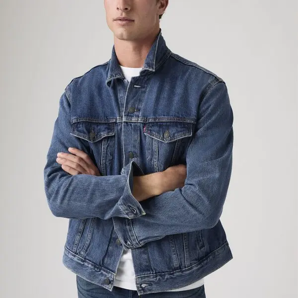 LEVI'S Trucker Jacket - Medium Stonewash