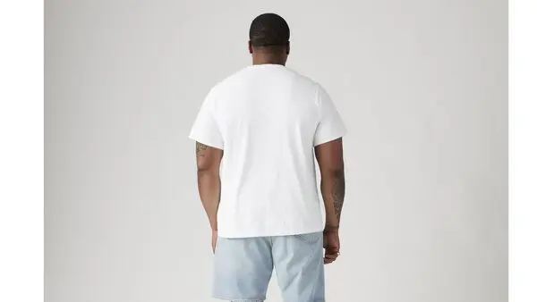 LEVI'S Logo Graphic T-shirt - Core White