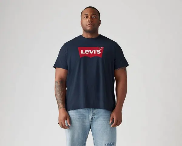 LEVI'S Logo Graphic T-shirt - Dress Blues