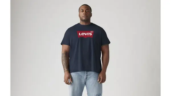 LEVI'S Logo Graphic T-shirt - Dress Blues