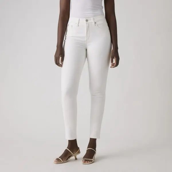 LEVI'S 721 High-rise Skinny Jeans - Soft Clean White