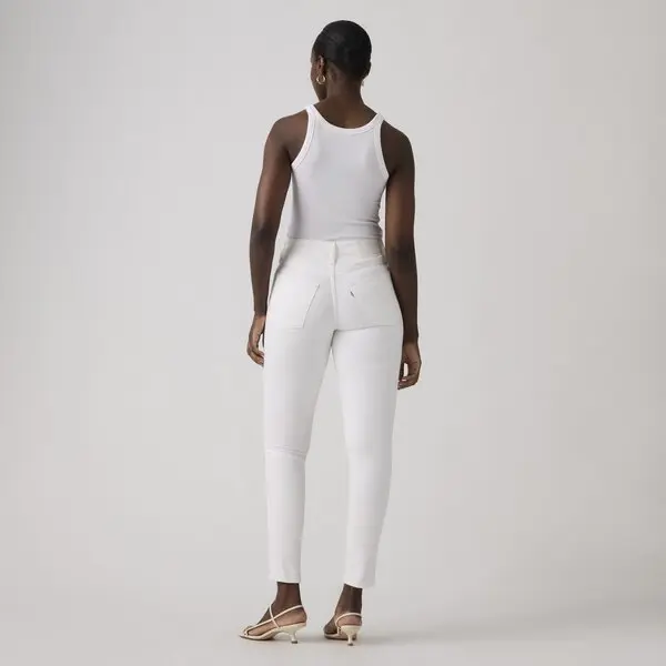 LEVI'S 721 High-rise Skinny Jeans - Soft Clean White