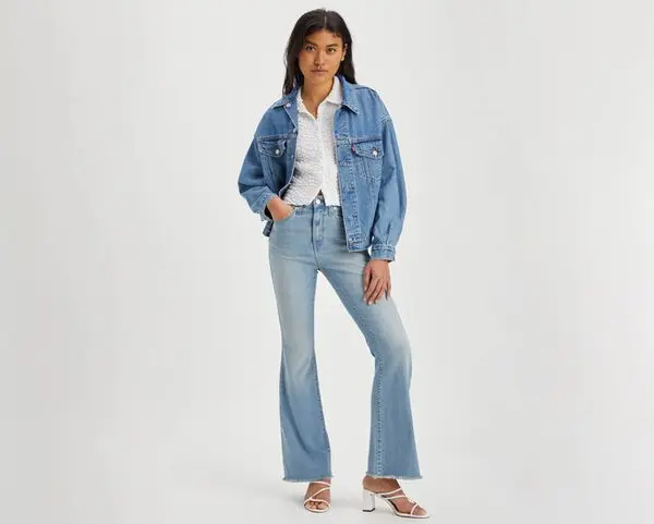 LEVI'S 726 High Rise Flare Jeans - Light Of My Life