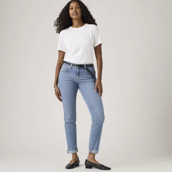 LEVI'S Boyfriend Mid Rise Jeans - Lapis