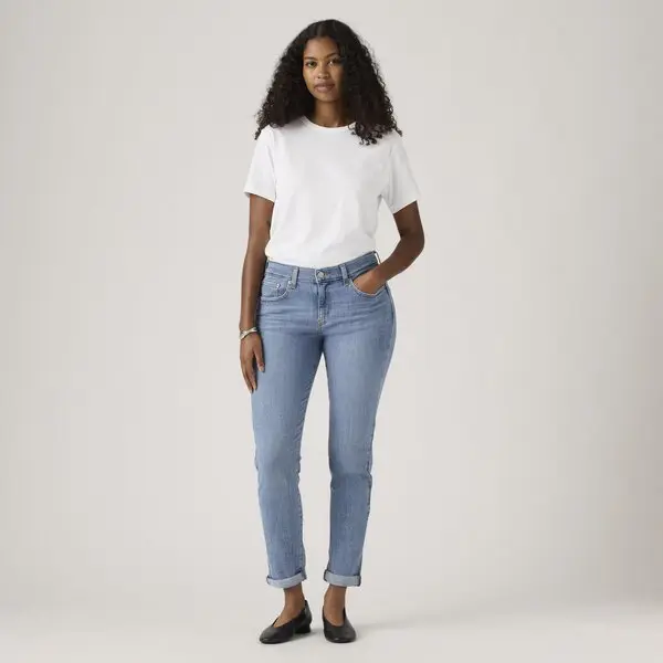 LEVI'S Boyfriend Mid Rise Jeans - Lapis