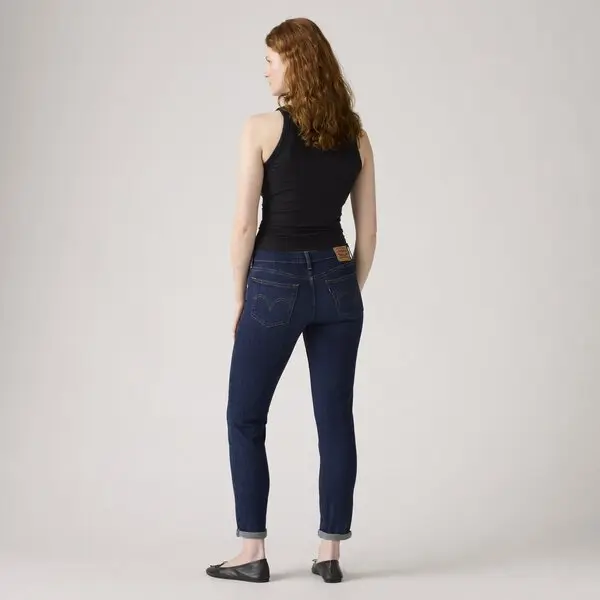 LEVI'S Boyfriend Mid Rise Jeans - Cobalt Layer