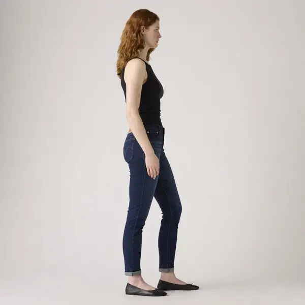LEVI'S Boyfriend Mid Rise Jeans - Cobalt Layer