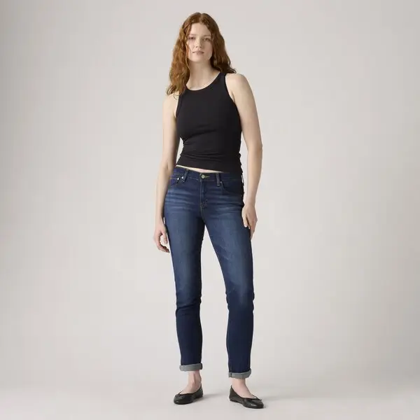 LEVI'S Boyfriend Mid Rise Jeans - Cobalt Layer