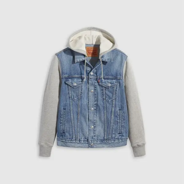 LEVI'S Hybrid Hoodie Trucker Jacket