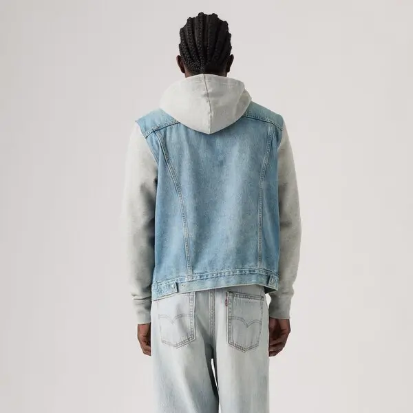 LEVI'S Hybrid Hoodie Trucker Jacket