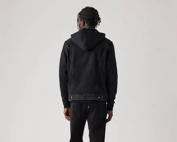 LEVI'S Hybrid Hoodie Trucker Jacket