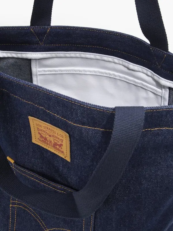 LEVI'S Back Pocket Tote - Navy Blue