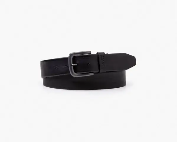 LEVI'S Tumbled Icon Belt - Black