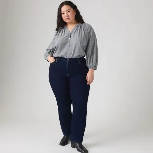 LEVI'S High Rise Slim Straight Fit Jeans