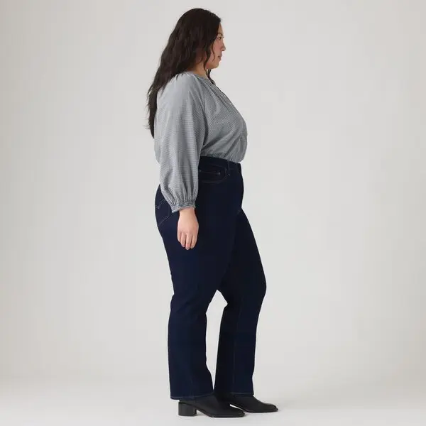LEVI'S High Rise Slim Straight Fit Jeans