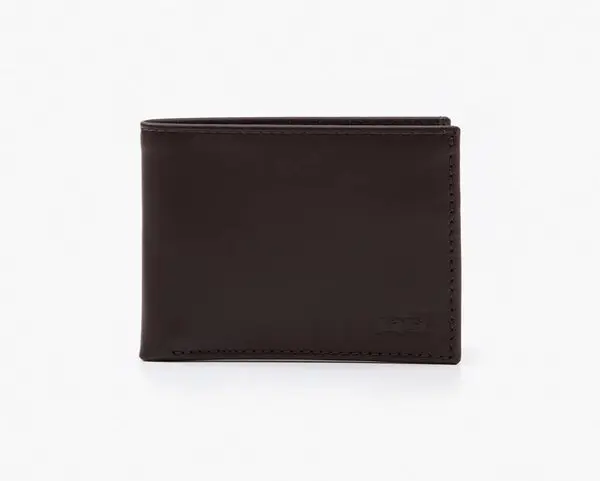 LEVI'S Logo Bifold Id Wallet - Brown